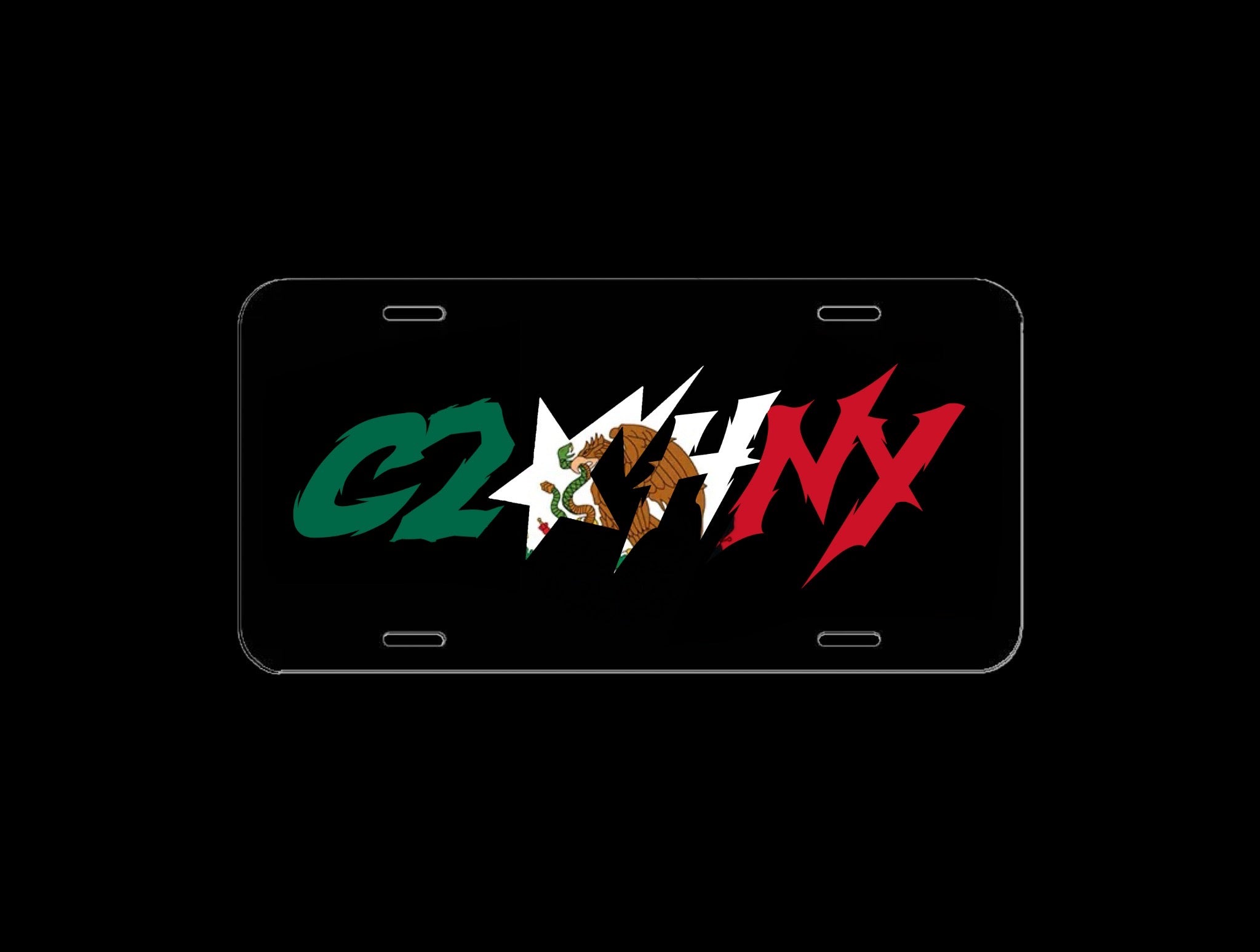 C2AHNY MEXICAN PLATE