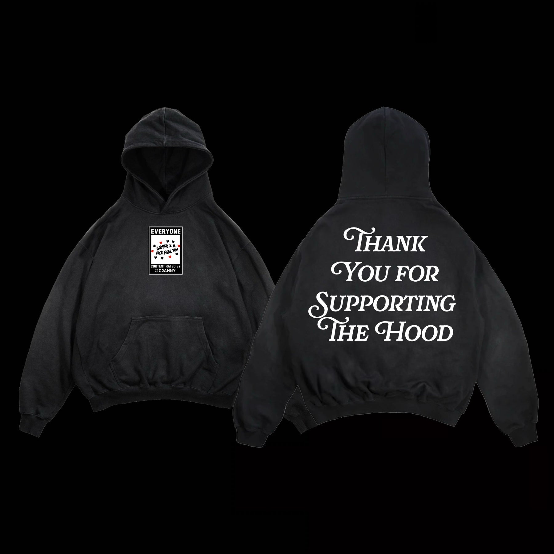 HOOD BOX LOGO – C2AHNY