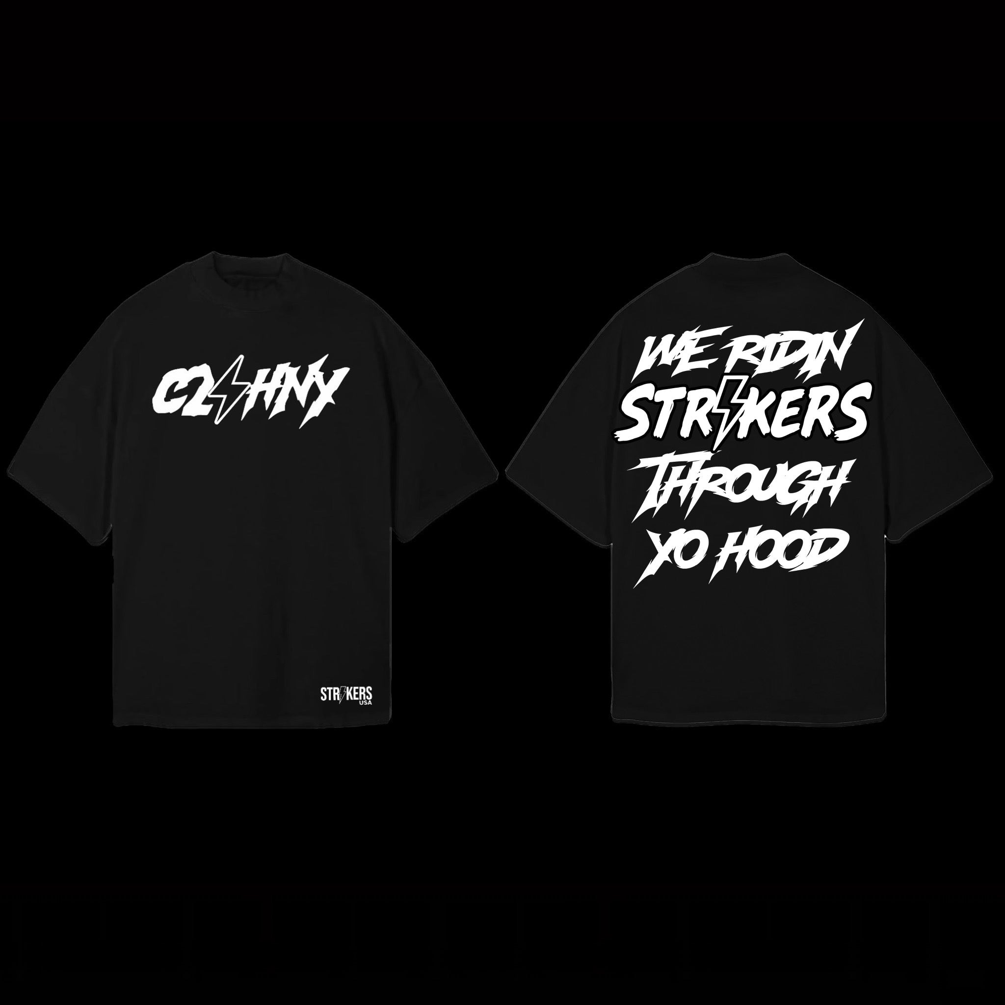 STRIKERS IN YO HOOD TSHIRT – C2AHNY